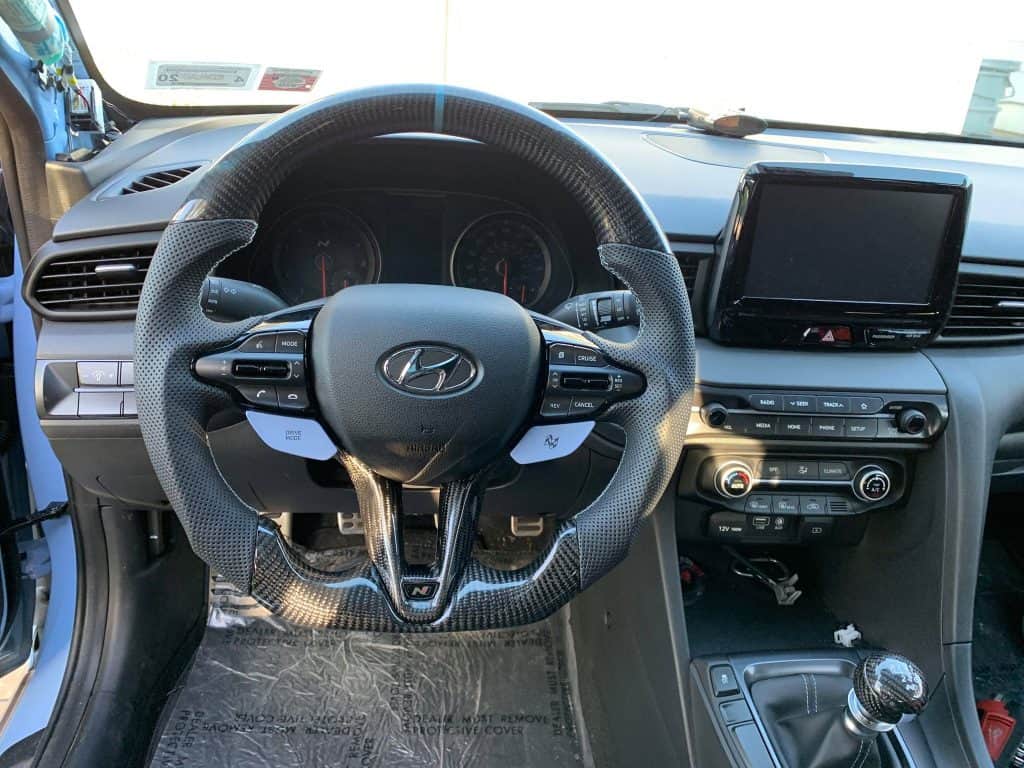 2019+ Veloster N Fully Custom Steering Wheel Built Your Way – SoCal ...