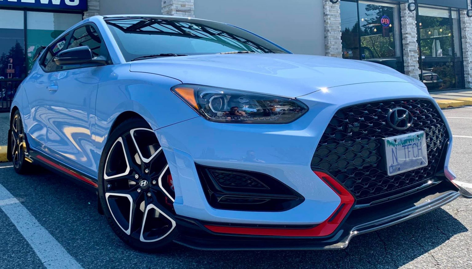 2019-2022 Veloster N Carbon Fiber N Performance Concept Front Lip ...