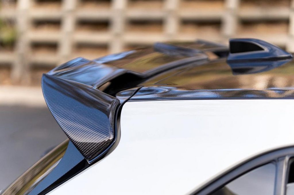 Seibon OP-STYLE CARBON FIBER REAR SPOILER FOR 2019-2021 TOYOTA COROLLA ...