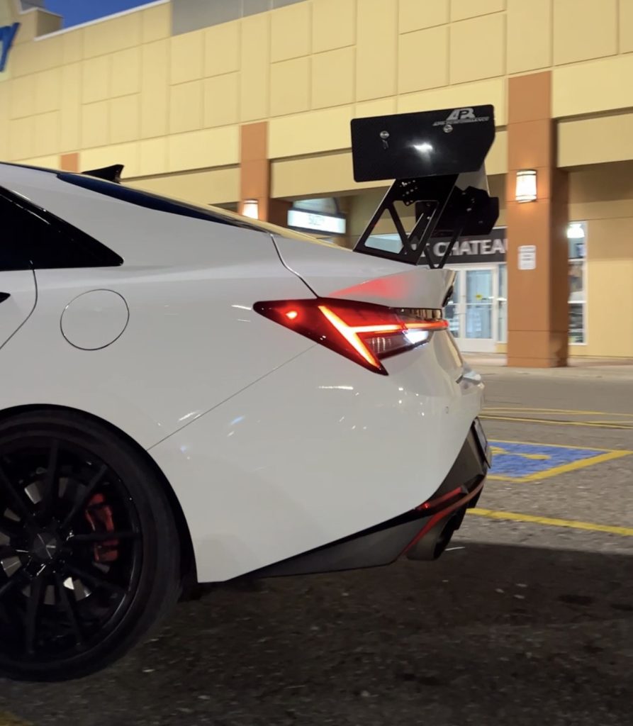 APR GT 250 Universal 67″ wing for Elantra N – SoCal Garage Works