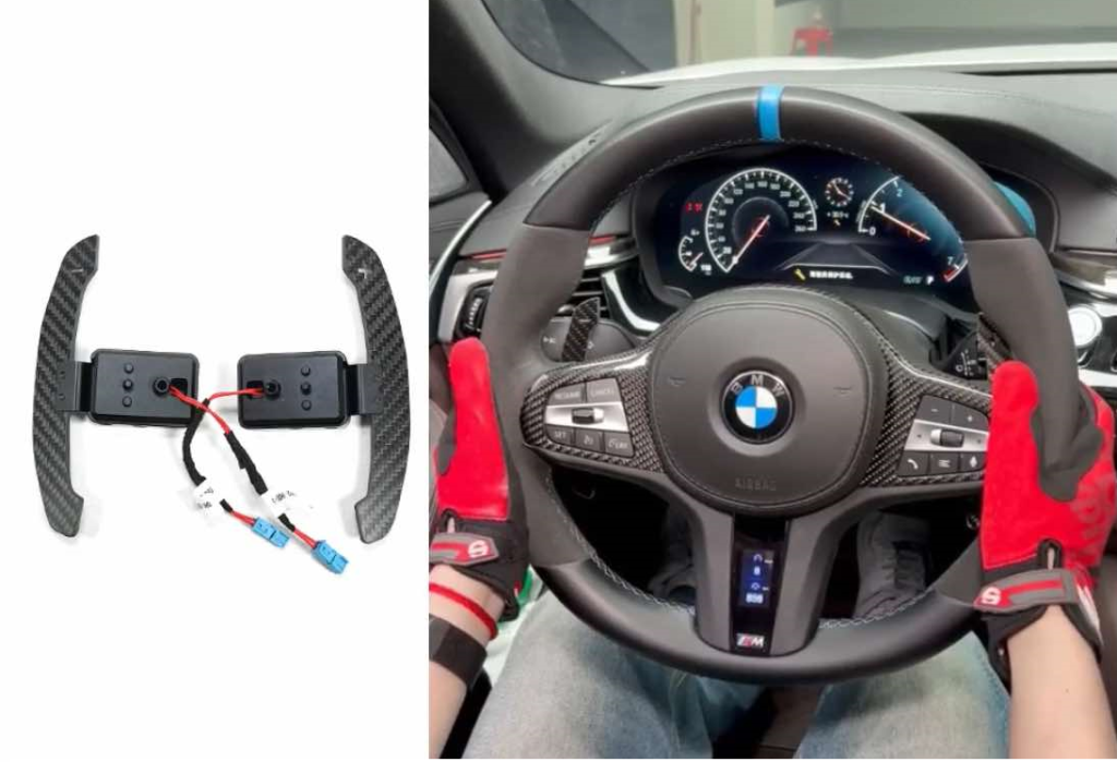 BMW Carbon Fiber Magnetic Paddles Pair of 2 – SoCal Garage Works