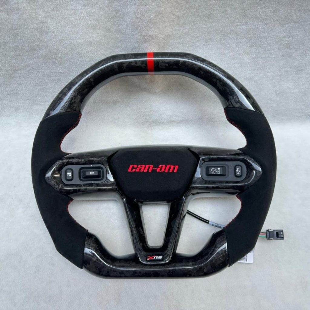 Can-Am Maverick X3 & Maverick R Custom Carbon Steering Wheel – SoCal ...